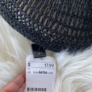 H&M | Accessories | Nwt Black Hun Hat | Poshmark